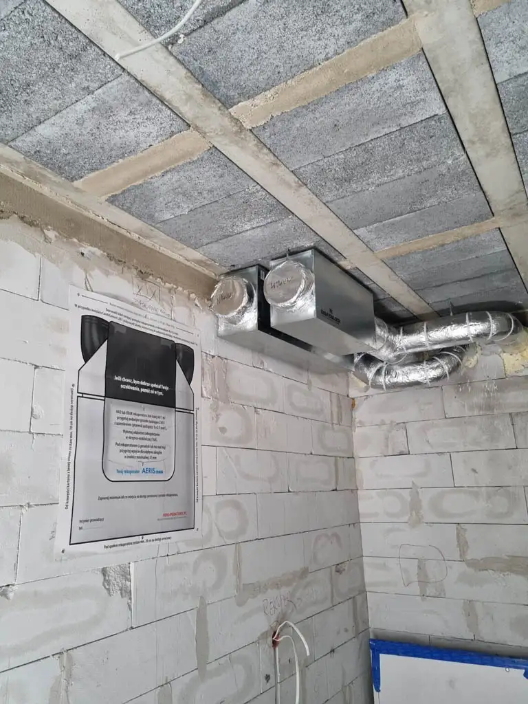 Montaż rekuperacji - bezpłatna wycena i konsultacja montażu